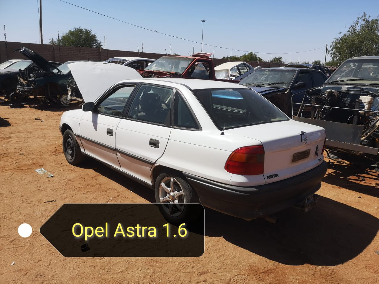 OPEL ASTRA 1.6 STRIPPING BODY FOR PARTS – KW Scrapyard
