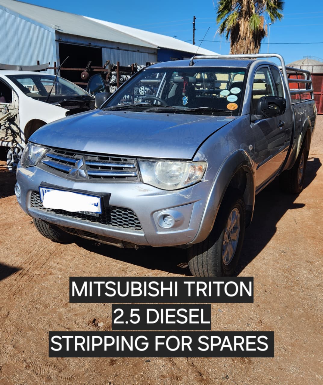 MITSUBISHI TRITON 2.5D STRIPPING BODY FOR PARTS – KW Scrapyard